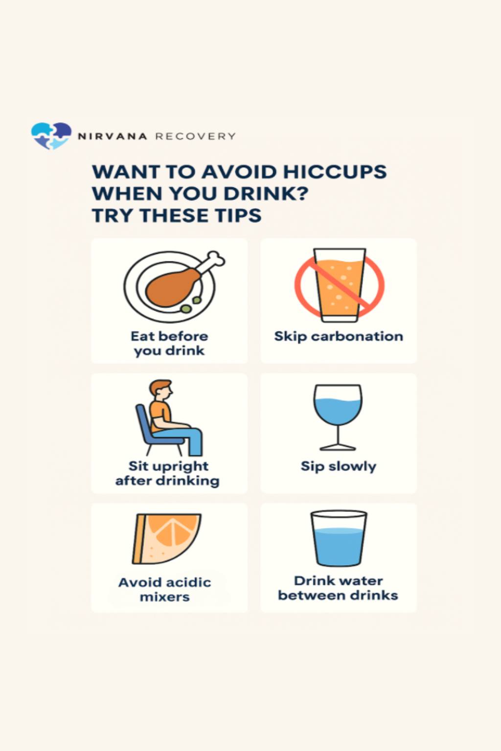 How to Stop Hiccups After Drinking Alcohol
